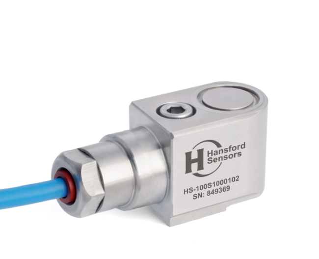 HS-100S Accelerometer - Standard Side- PUR Cable - VIMS