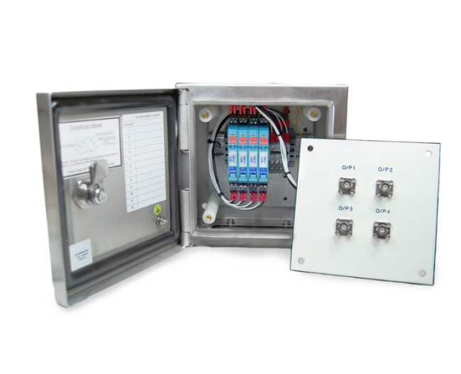 HS-CEI-SS Multi-Sensor Connection Box Stainless Steel with safety ...
