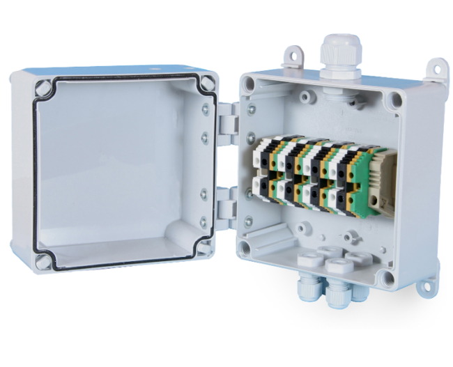 HS-JE-PC Accelerometer Junction Enclosure in Polycarbonate - VIMS