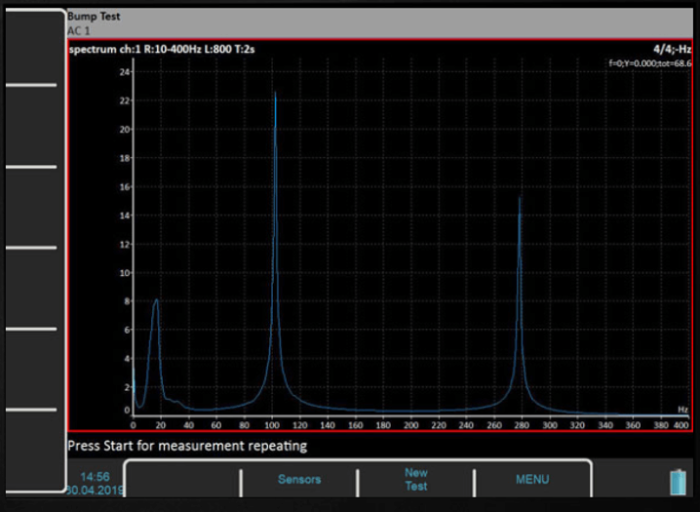 Kieszonkowy analizator drgań Adash A4404 SAB - VIMS